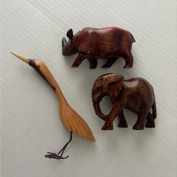 Art | Wood Carving Animals Carvings Decor African | Poshmark